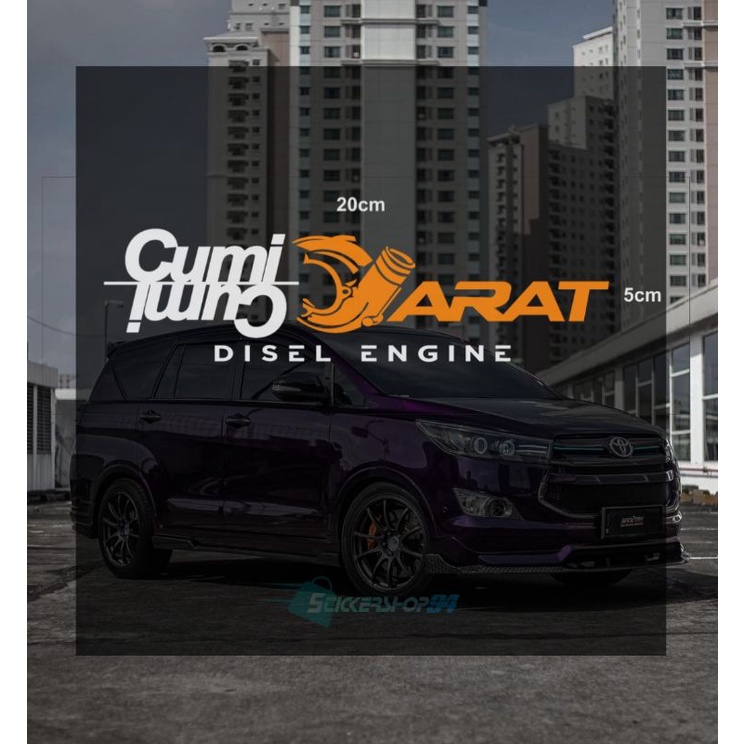 Jual stiker mobil cumi darat | Shopee Indonesia