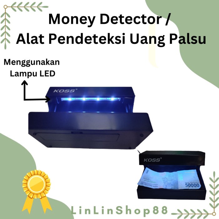 Jual Mesin Hitung Money Detector / Alat Pendeteksi Uang Palsu | Shopee ...