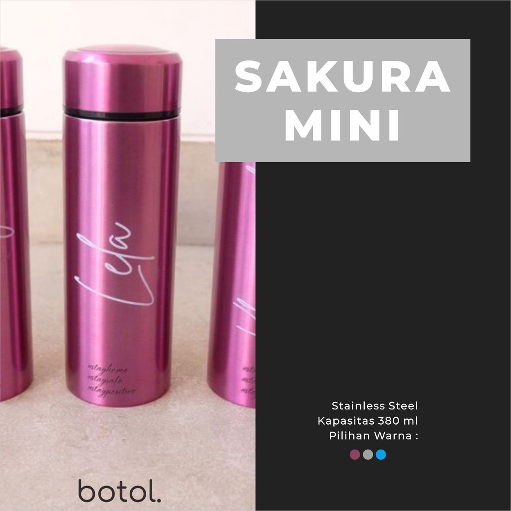 Jual Sakura Mini Custom Print / Botol Minum Tumbler Souvenir Sakura ...