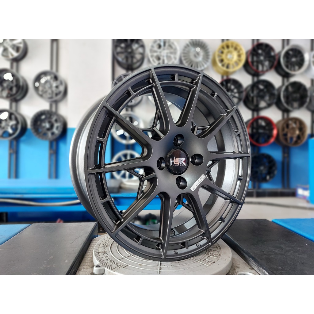 Jual VELG TERBARU RING 16 CK05 HSR SINGLE PCD 4X100 GREY BISA BUAT CITY ...