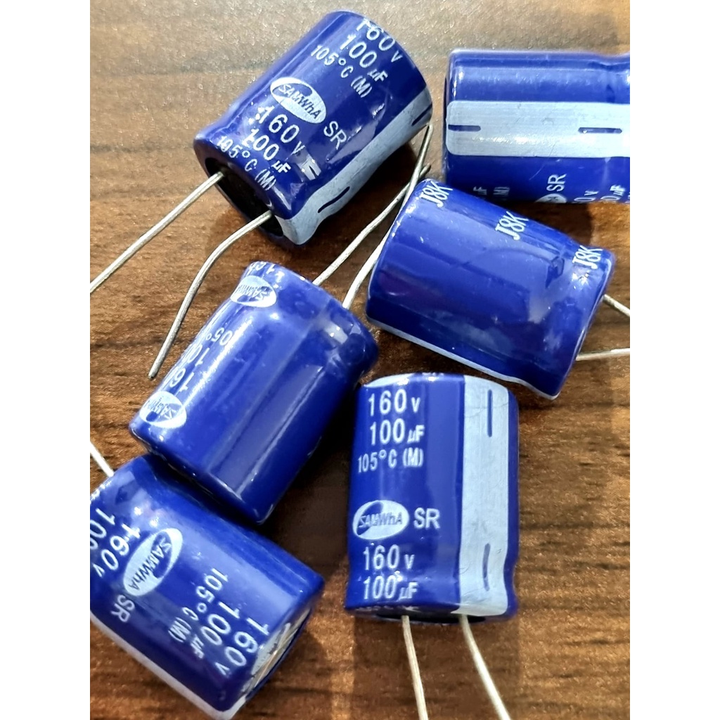 Jual Kapasitor Capacitor ELCO 100uf 160v / 100 uf 160 v / 100uf/160v ...