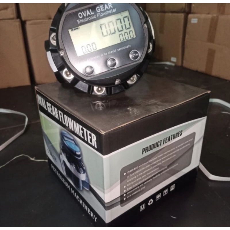 Jual flowmeter flow meter 2" inch OGM Digital DN50 | Shopee Indonesia