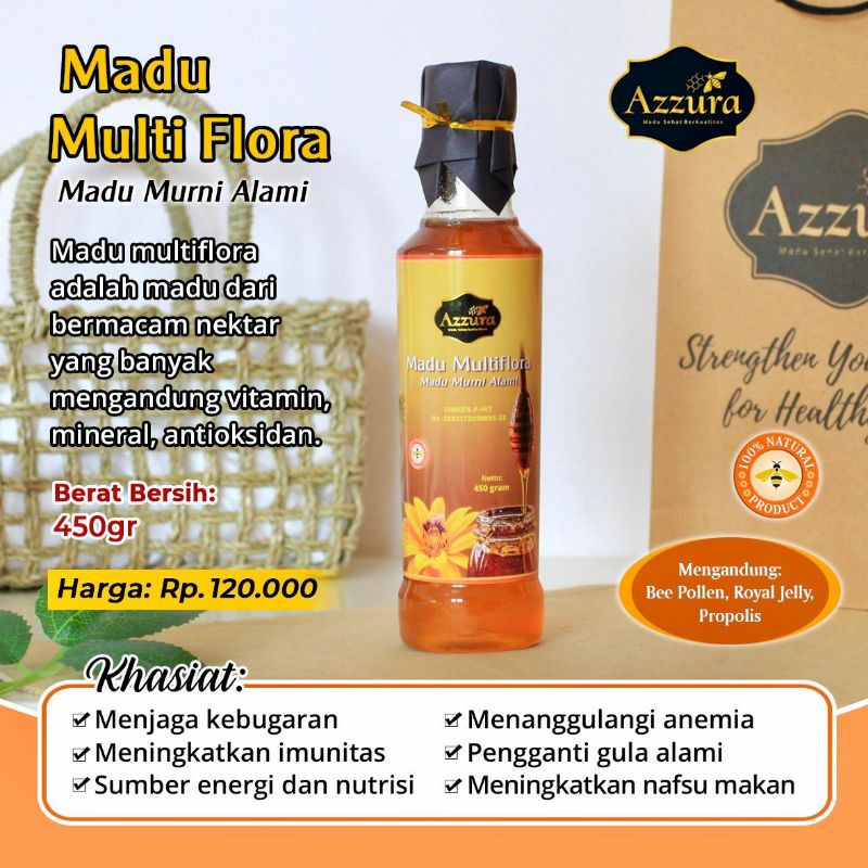 Jual Madu Murni Multiflora / Madu Seribu Bunga / Madu Keluarga By ...