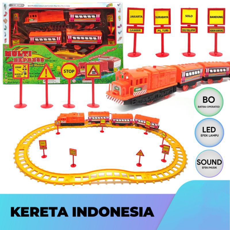 Jual MAINAN KERETA API MULTI EXPRESS 588 / BUNYI DAN GERAK | Shopee ...