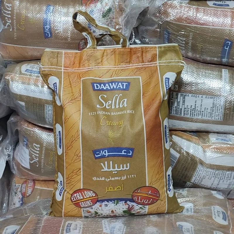 Jual Beras Basmati Daawat Creamy Sella 5kg | Shopee Indonesia