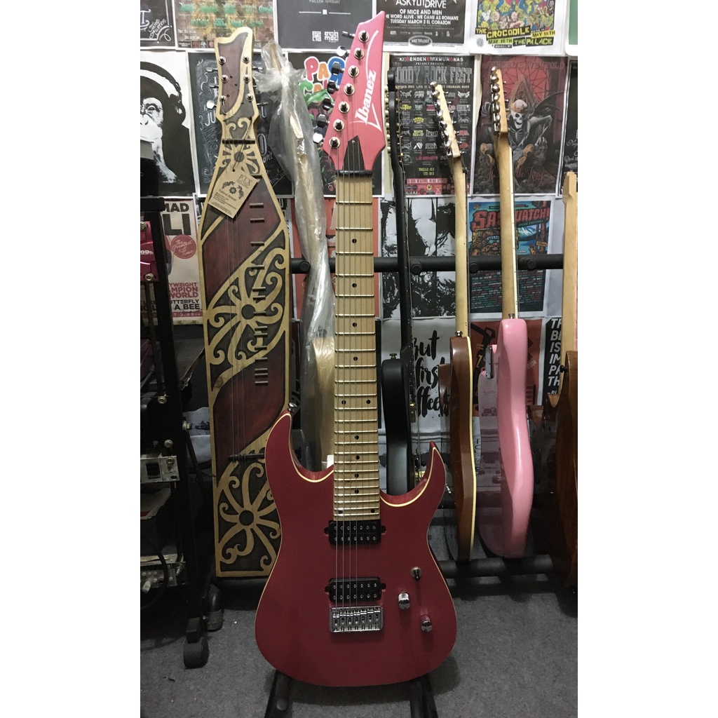 Jual Gitar Elektrik Ibanez RGD 7 String - PINK SPARKLE | Shopee Indonesia