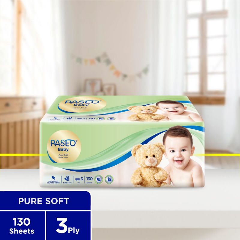 Jual Paseo Baby Pure Soft 130's | Shopee Indonesia