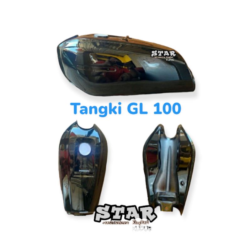 Jual TANGKI TENGKI BODY BODI SET BOX TUTUP AKI GL 100 SET STRIPING ...