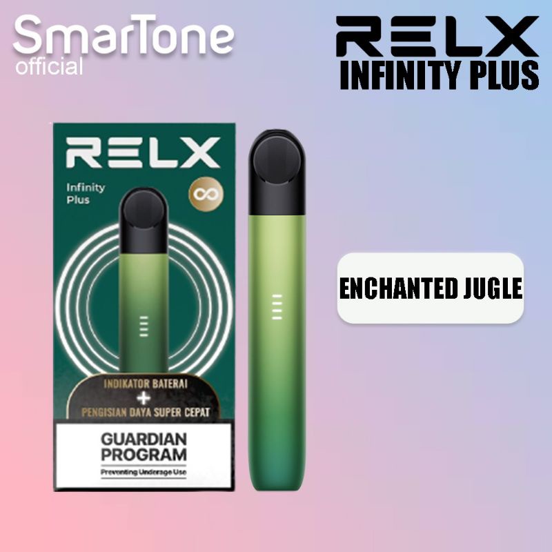 Jual RELX INFINITY PLUS DEVICE KIT - ENCHATED JUGLE | Shopee Indonesia