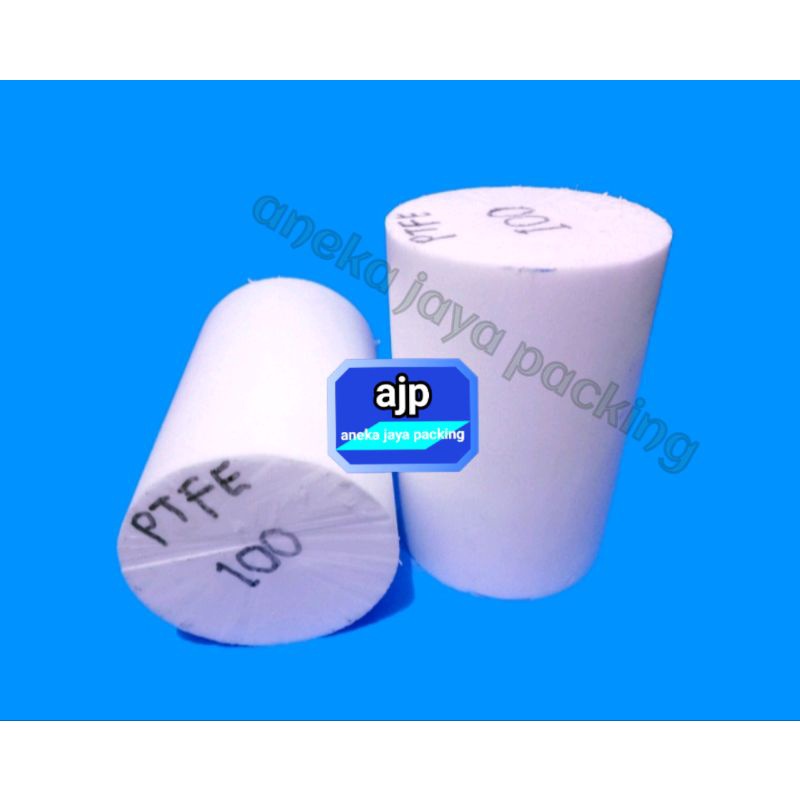 Jual teflon rod 100mm x 10cm as ptfe putih batangan | Shopee Indonesia