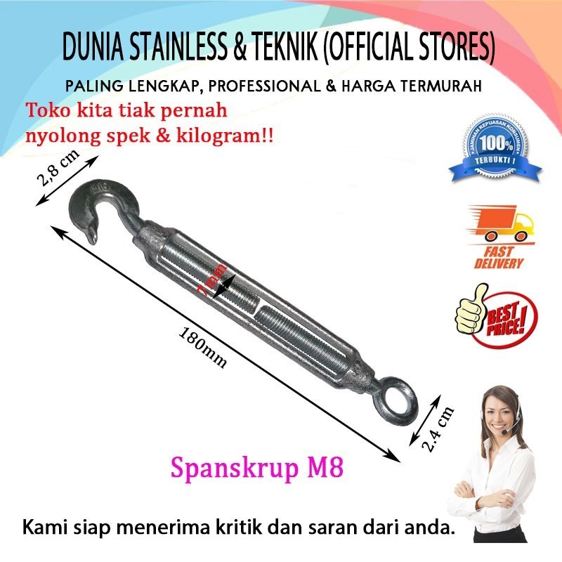 Jual Spanskrup M8 jarum keras tarikan selling | Shopee Indonesia