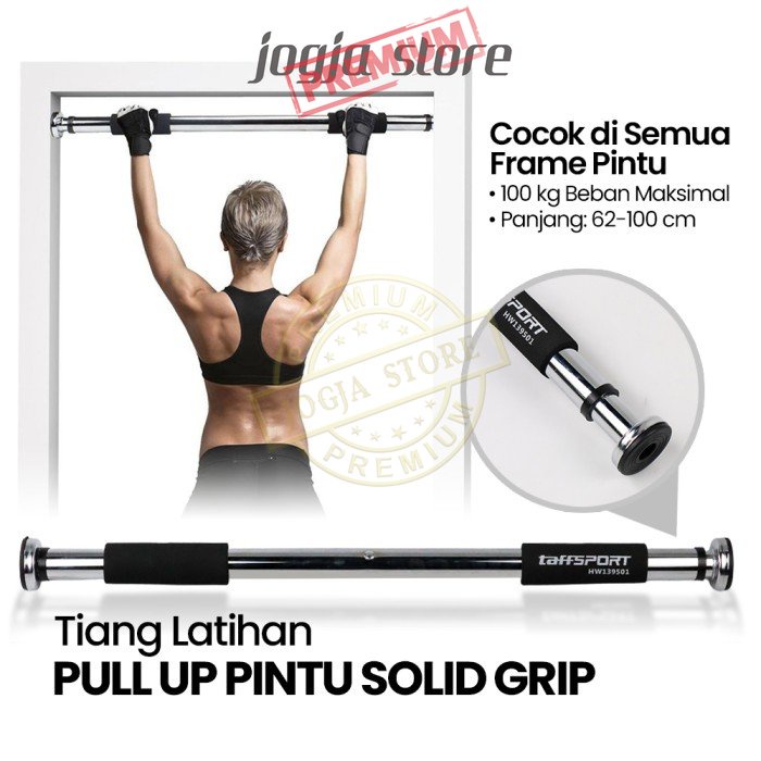 Jual Pull Up Bar Tiang Pull Up Pintu Door Chinning Bar Premium Solid ...