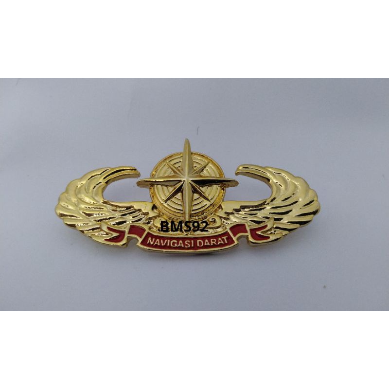 Jual BREVET/WING NAVIGASI DARAT COR EXKLUSIF PREMIUM | Shopee Indonesia