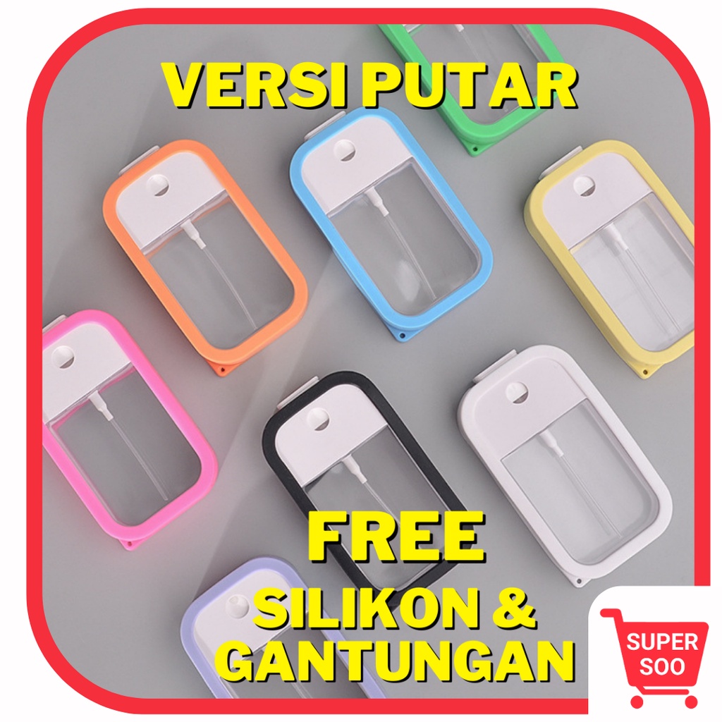 Jual Botol Spray Gantung Free Silikon Touchland Tuca Case Pocket Spray ...