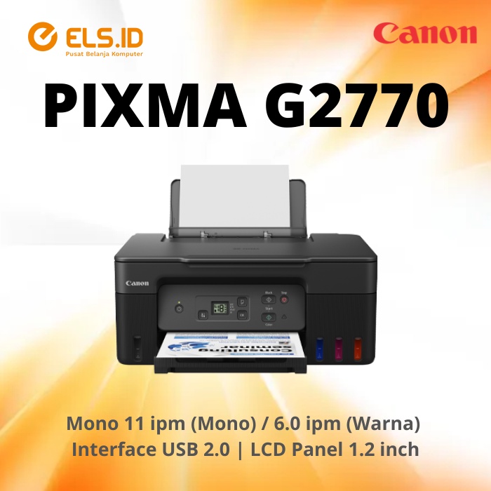 Jual Printer Canon PIXMA G2770 All-in-One (Print, Scan, Copy) | Shopee ...