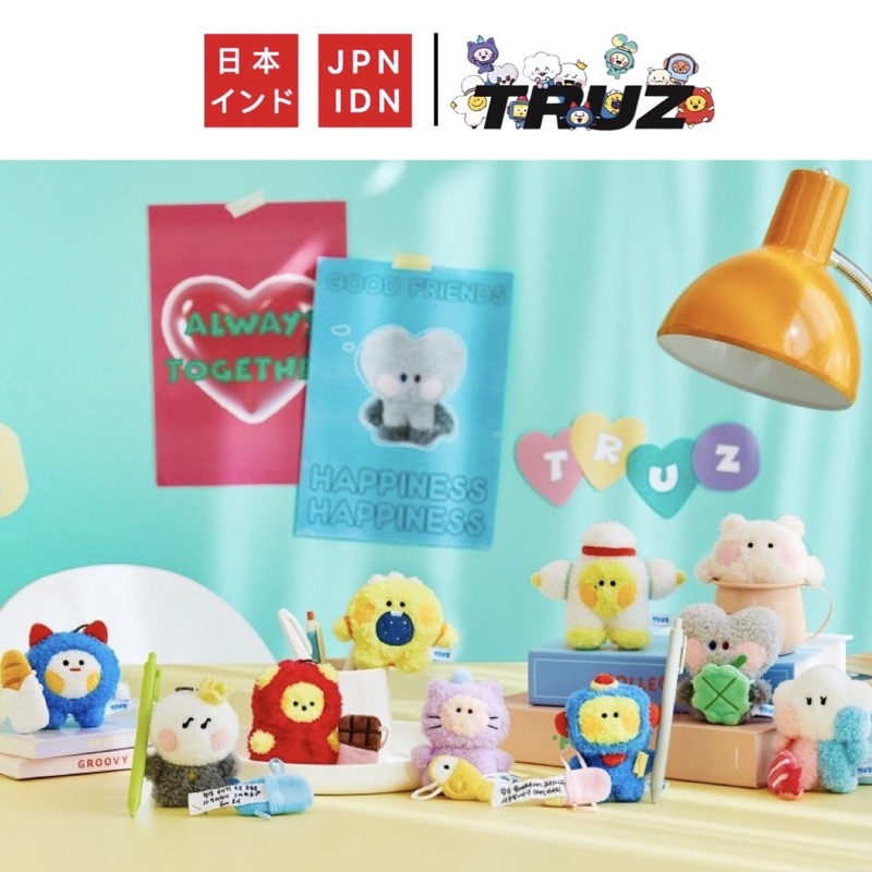 Jual [Ready stock] TRUZ (TREASURE) X LINE FRIENDS - bag charm Minini message TRUZ original Store ...