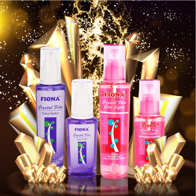 Jual Fiona Crystal Film Vitamin Rambut 60-100 ML | Shopee Indonesia
