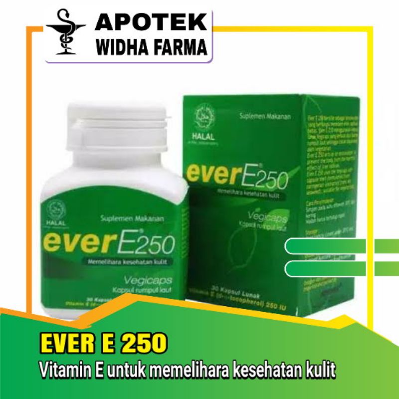 Jual EVER E250 Botol Vitamin Kulit | Shopee Indonesia
