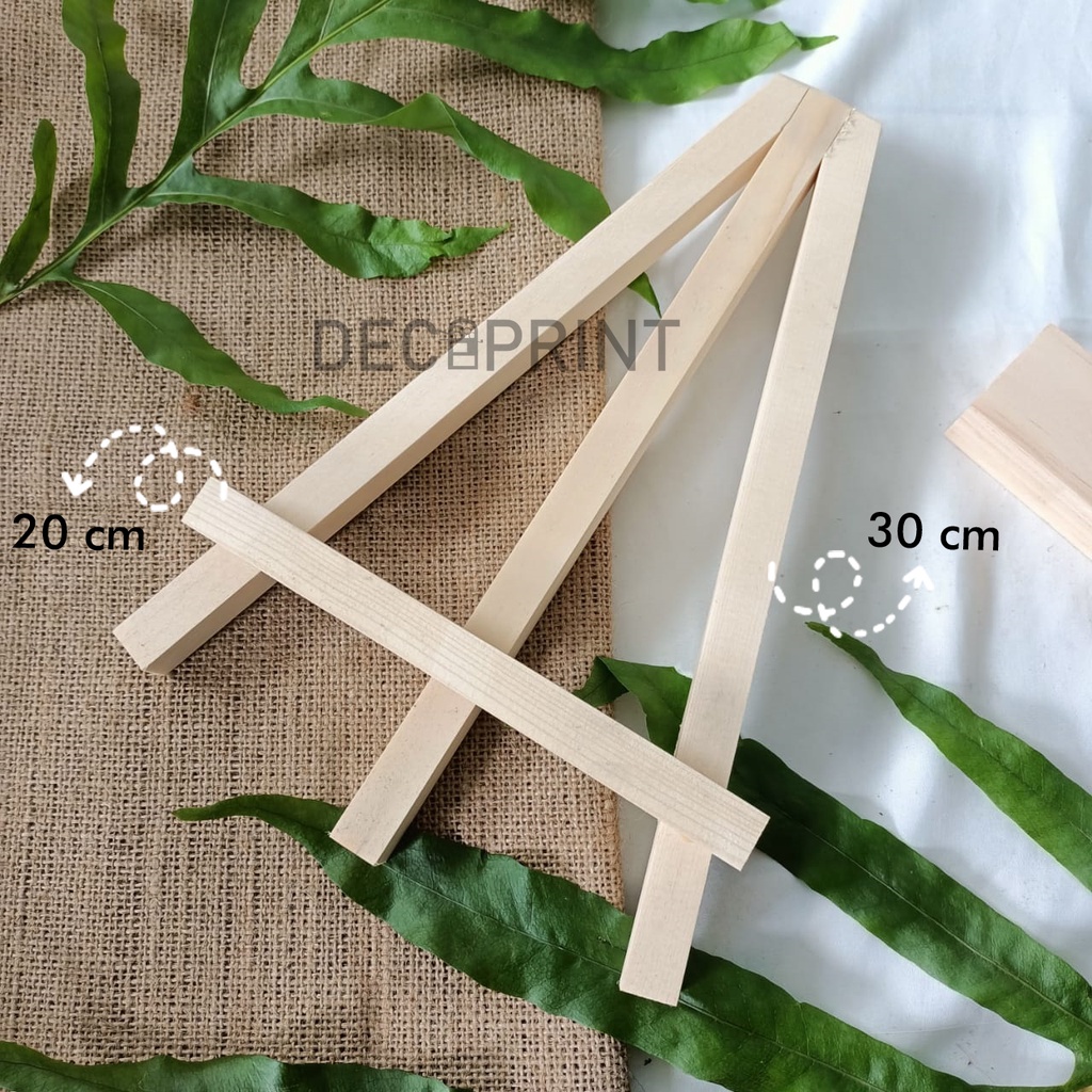 Jual Stand Holder Kayu Dudukan Walldecor Photo Bahan Kayu Jati Belanda ...