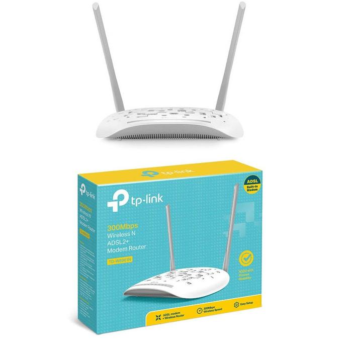 Jual TP-Link Modem Router Wireless N ADSL 2+ TD-W8961N | Shopee Indonesia