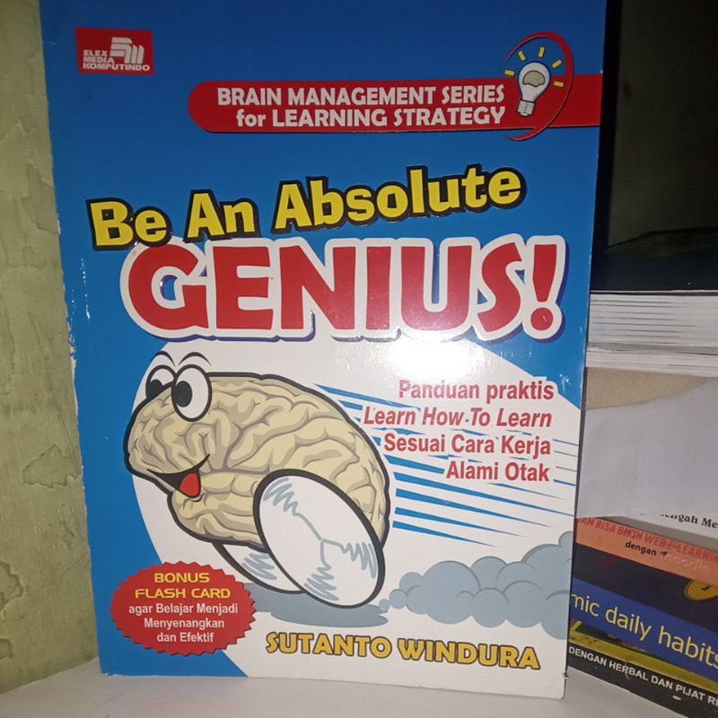 Jual buku Be An Absolute Genius!.(brain manajemen series for learning ...