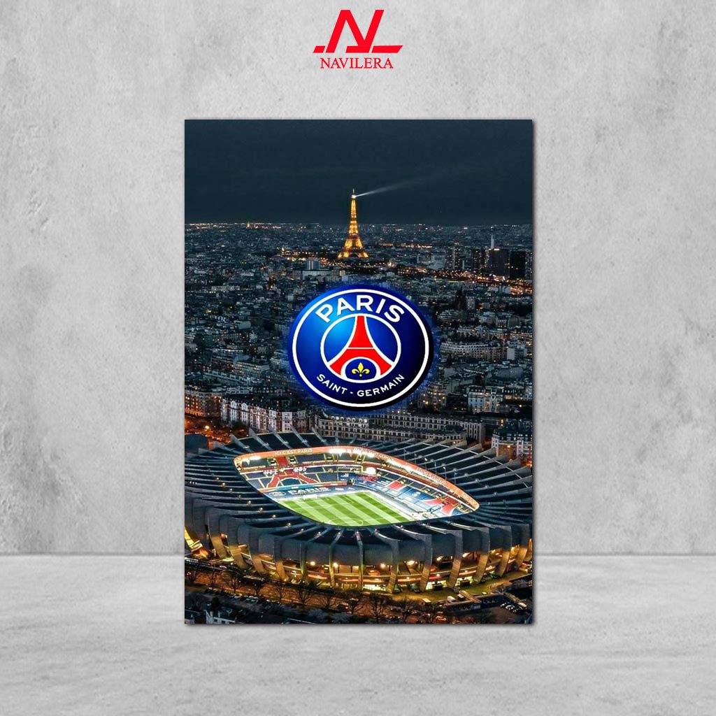 Jual NAVILERA - Hiasan Dinding Kamar Poster Kayu Klub Sepakbola PARIS ...