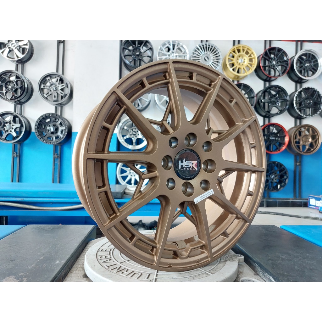 Jual VELG MOBIL MODEL TERBARU RING 15 TIPE CK05 HSR LUBANG 4 PCD 4X100 4X114,3 BRONZE R15 ...
