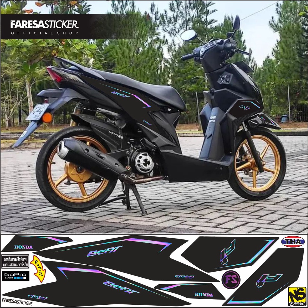 Jual STRIPING VARIASI HONDA BEAT NEW 2019, 2020, 2021, 2022, 2023 ...