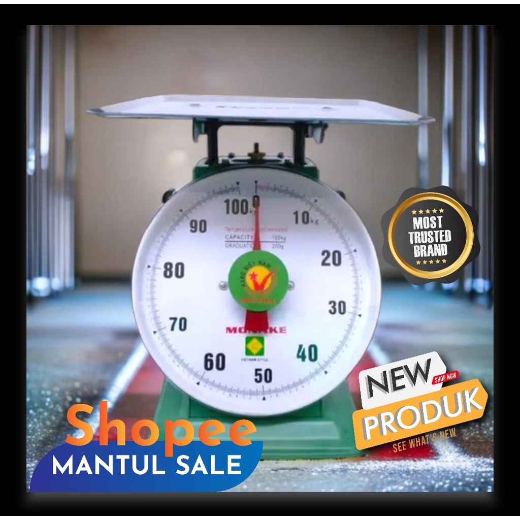 Jual PROMO SHOPE !!! MONAKE CROWNSTAR Timbangan Duduk Jarum Manual - Timbangan Serbaguna ...