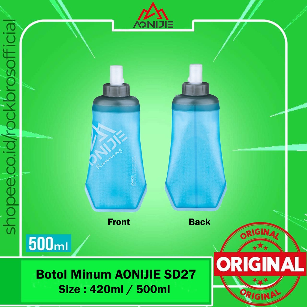Jual Botol Minum Lipat Aonijie SD27 Soft Flask Tempat Air Minum ...