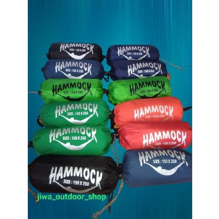 Jual Hammock Hammock/Hamok Tebal Beban 200 Kg (Garansi Jebeol Ganti ...