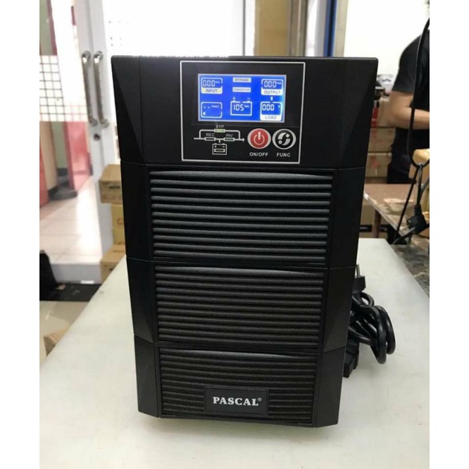 Jual UPS ONLINE PASCAL SANGAT BAGUS 3KVA 2700WATT GRANSI 7 BULAN ...