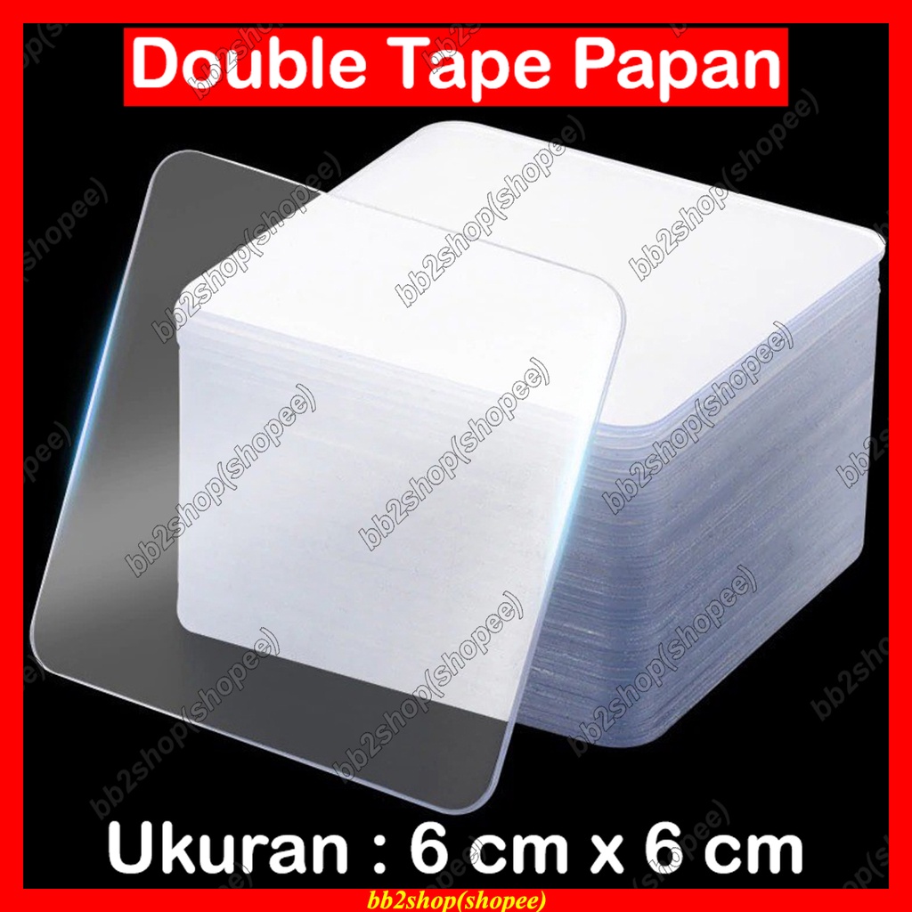 Jual Double Tape Nano Ivy Grip Isolasi Tempel Dinding Kuat Kotak ...