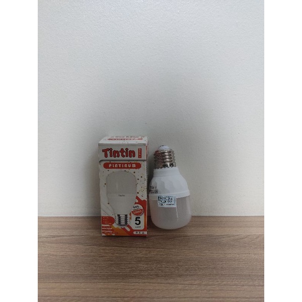 Jual Bohlam Lampu LED TinTin Platinum T Bulb 5 Watt GARANSI TERMURAH | Shopee Indonesia