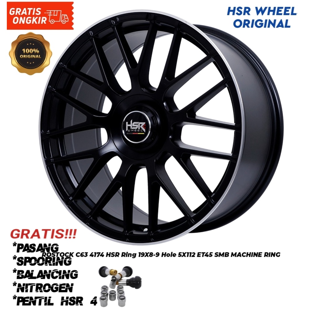 Jual velg mobil hsr wheel ring 19 pcd 5 cocok untuk Mercedes,Porsche,golf,DLL. | Shopee Indonesia