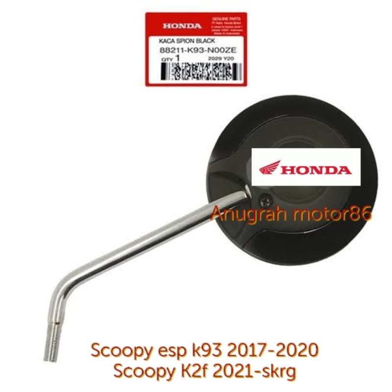 Jual 88211-K93-N00ZM Spion Scoopy Kaca Spion Scoopy Esp K93 Scoopy K2f ...