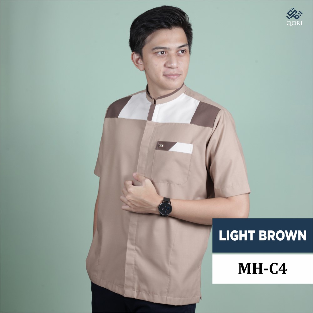 Jual Qori Apparel Baju Koko Casual Al Mahdi (Lengan Pendek) | Shopee ...