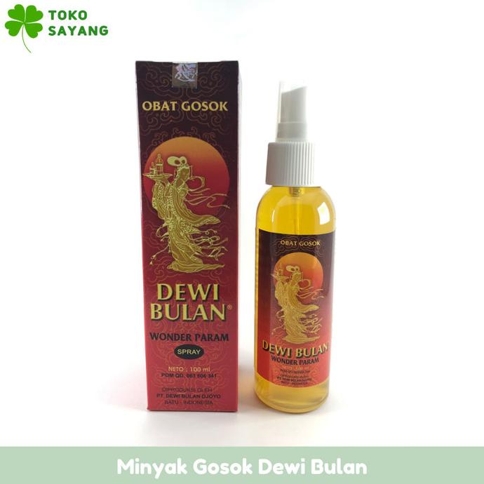 Jual Minyak Gosok Dewi Bulan - Wonder Param Kemasan ( Spray 100 ml ...