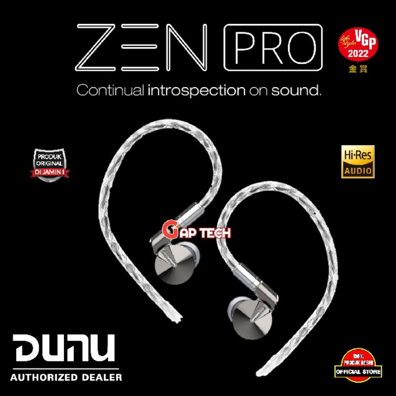 Jual DUNU Zen Pro Flagship Hi-Res Dynamic Driver in-Ear Monitor ...