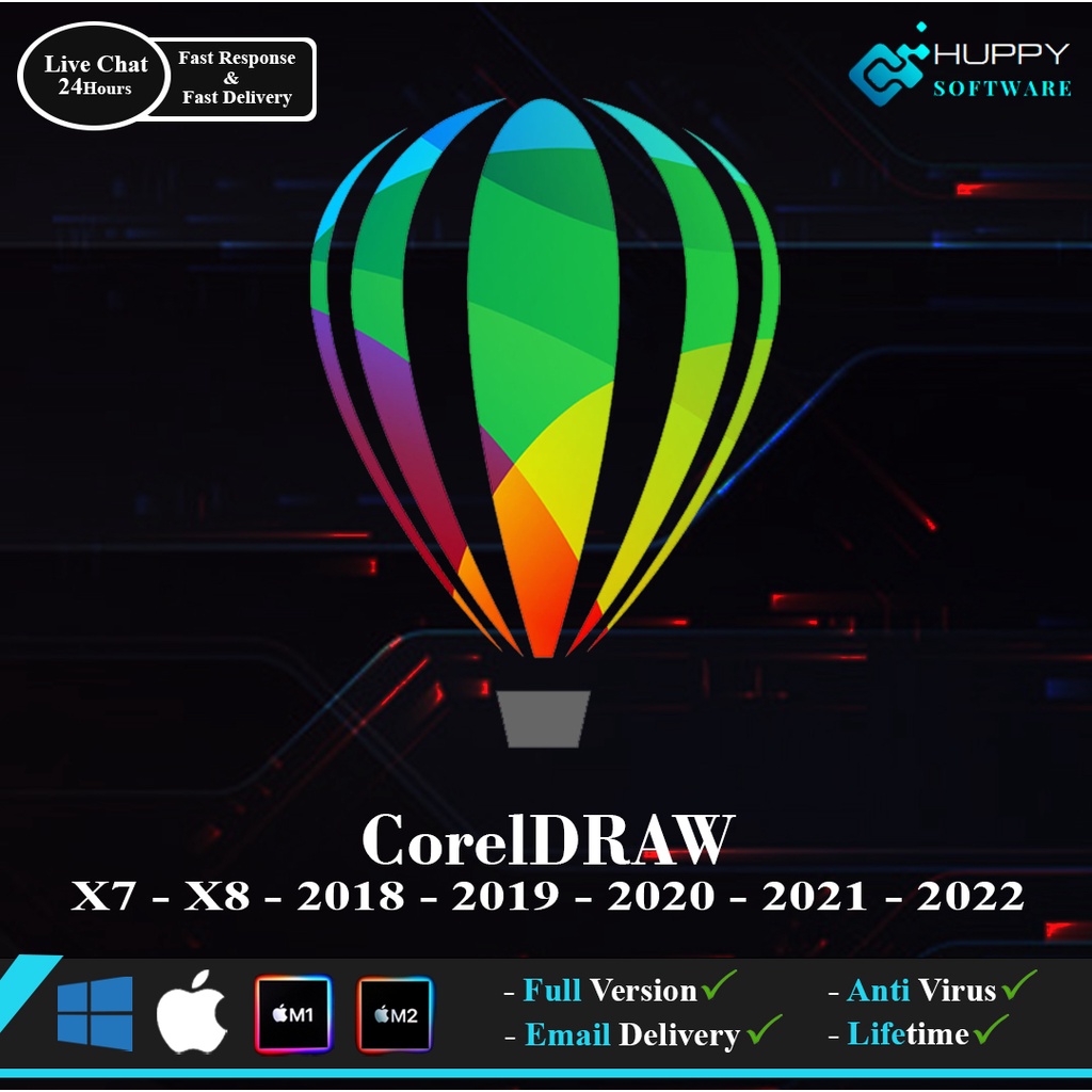 Jual Corel Draw X7 / X8 / 2018 / 2019 / 2020 / 2021 / 2022 CorelDRAW / Corel draw graphics suite ...