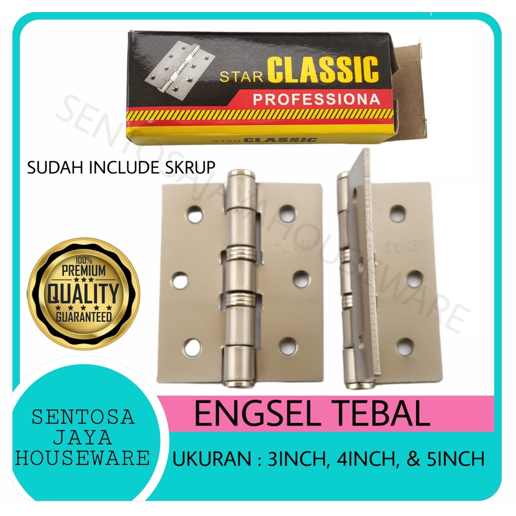 Jual ENGSEL TEBAL 3INCH 4INCH 5INCH / ENGSEL TEBAL PINTU JENDELA ...