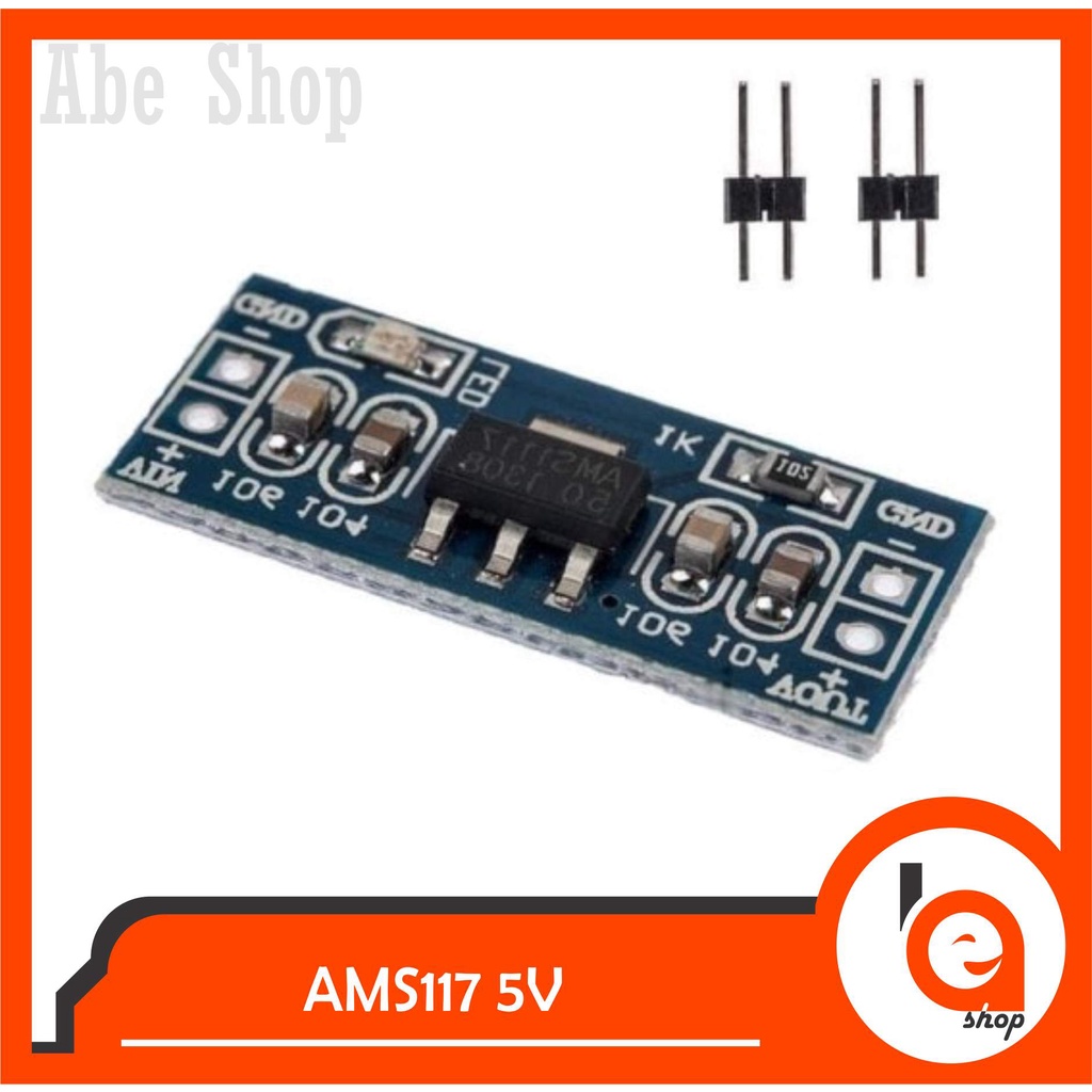 Jual AMS117 5 V Regulator Step Down AMS 1117 DC 5v 1A | Shopee Indonesia