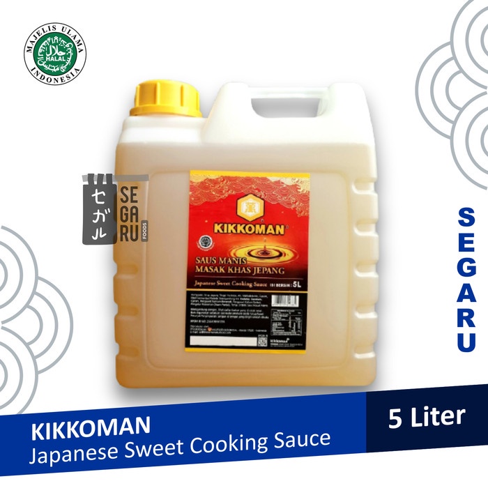 Jual KIKKOMAN JAPANESE SWEET COOKING SAUCE MIRIN HALAL 5 LITER | Shopee ...