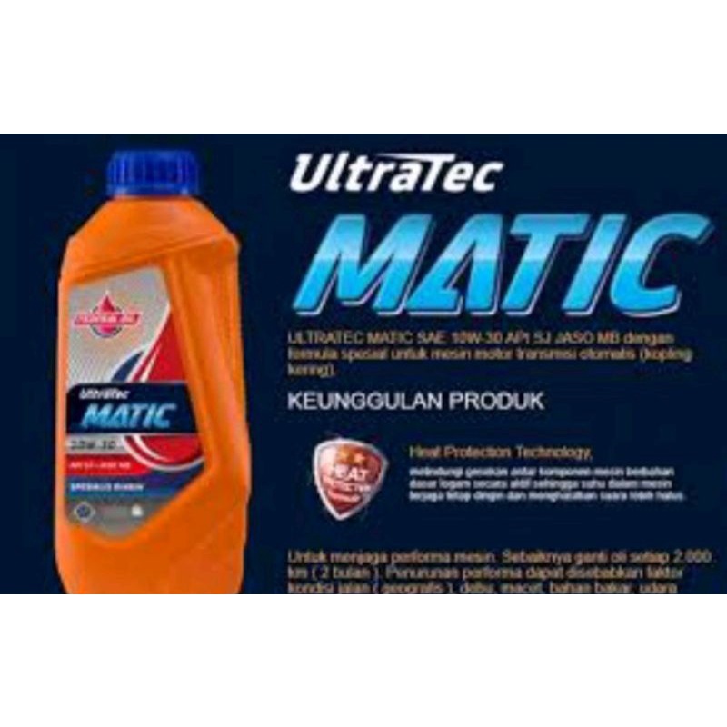 Jual Oli Mesin Motor Matic Federal Matic 800 ML Oli Ultratec Matic 800 ...