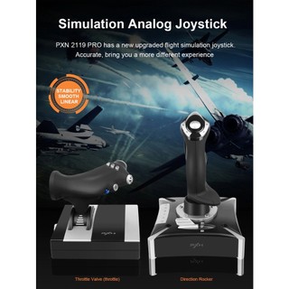 Jual Gamepad Flight Joystick Simulator PXN 2119 Pro Flight Simulator ...