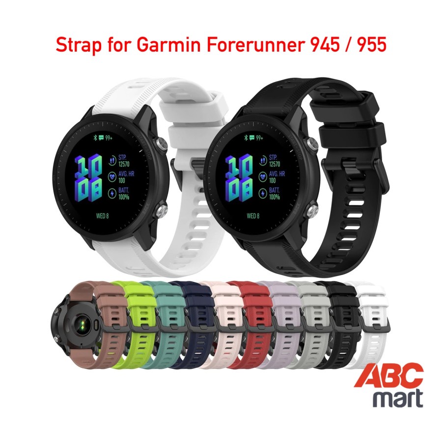 Jual Strap for Garmin Forerunner FR 955 / 945 watch - tali jam sport ...