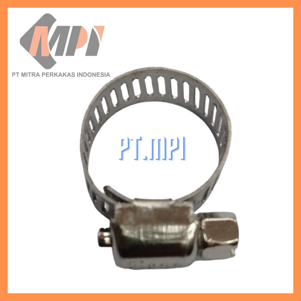 Jual Klem Selang Stainless Steel / Stainless Steel Hose Clamp Baut 3/4 ...