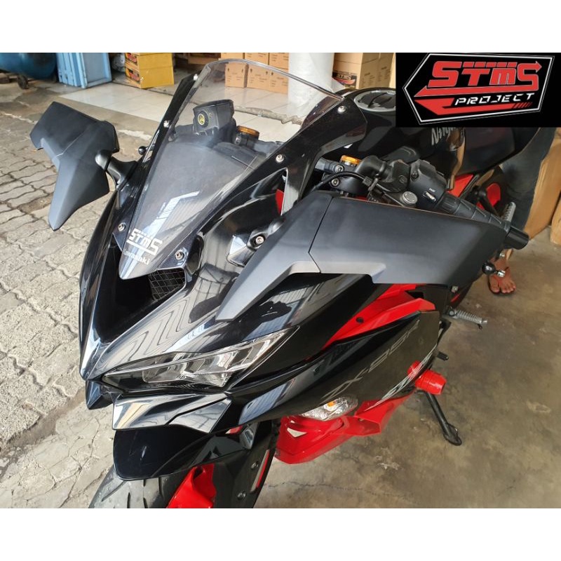 Jual SPION WINGLET MODEL H2R. BLACK DOF.STMS PROJECT | Shopee Indonesia