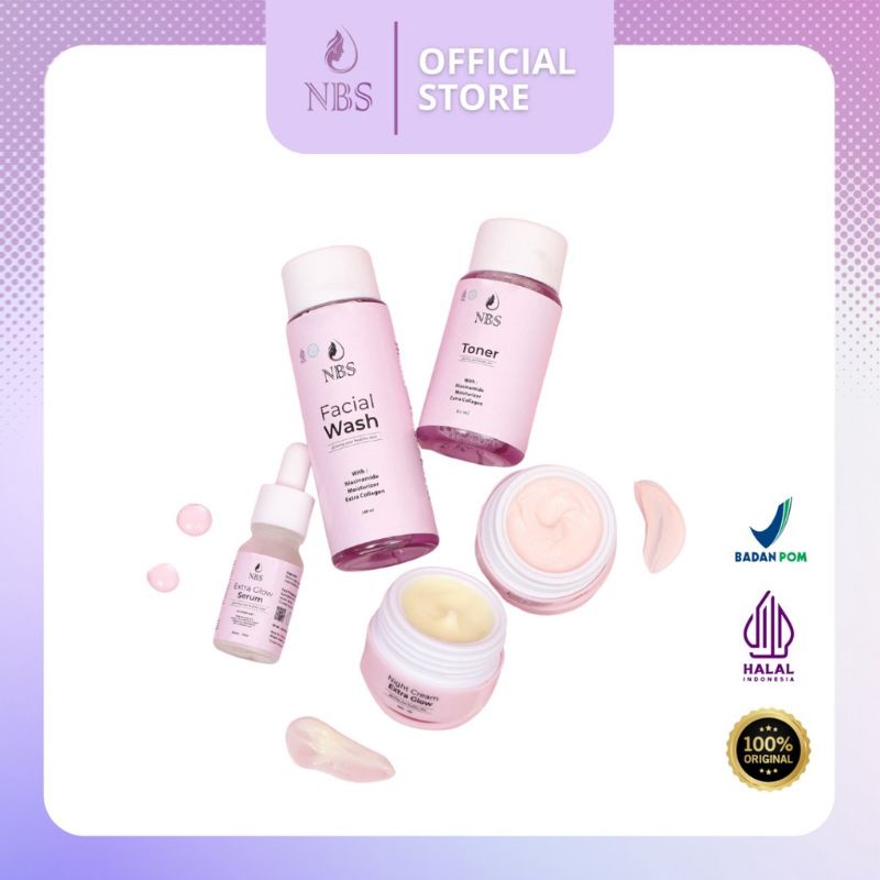 Jual NBS Paket Extra Glow Plus Serum | Shopee Indonesia