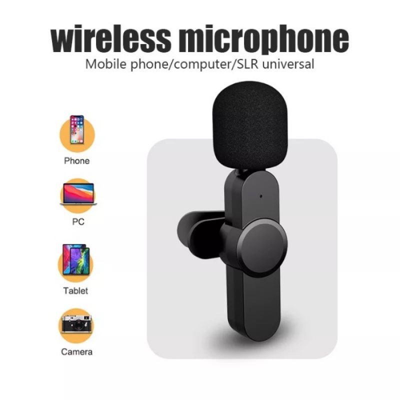 Jual MICROPHONE WIRELESS K9 FOR ANDROID TYPE C MIC WIRELESS | Shopee ...